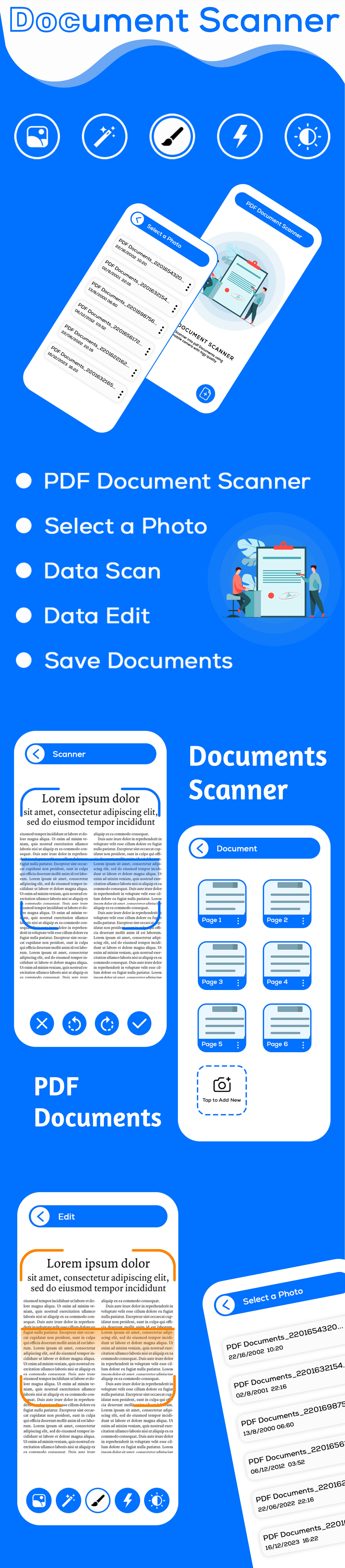 Document Scanner Pro - Android App Template by Elveeinfotech | Codester